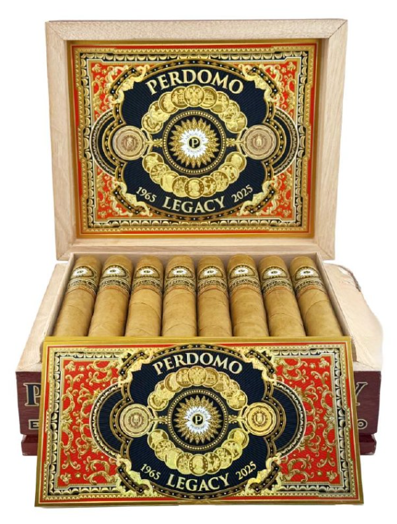 Perdomo Legacy - Connecticut Gordo 2025 (Box of 24) - Twins Smoke Shop